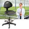 Interion® 5-Way Adjustable Ergonomic Stool, Black | 250626 ...