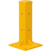Global Industrial™ Self-Closing Guard Rail Safety Gate, Safety Yellow ...
