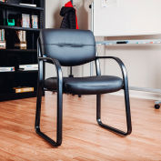 Flash Furniture Ergonomic Shell Stack Chair - Plastic - Black ...