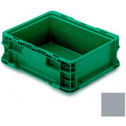 ORBIS Stakpak NSO2415-5 Modular Straight Wall Container, 24"L x 15"W x ...