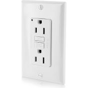 Leviton GFTR2-W SmartlockPro Self-Test GFCI Receptacle, Tamper ...