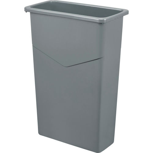1039GY Grey Rollout Container 60 Gallon Trash Cans With