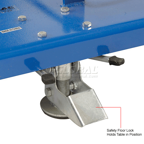 Global Industrial™ Work Positioning Post Lift Table Foot Control 2000 ...
