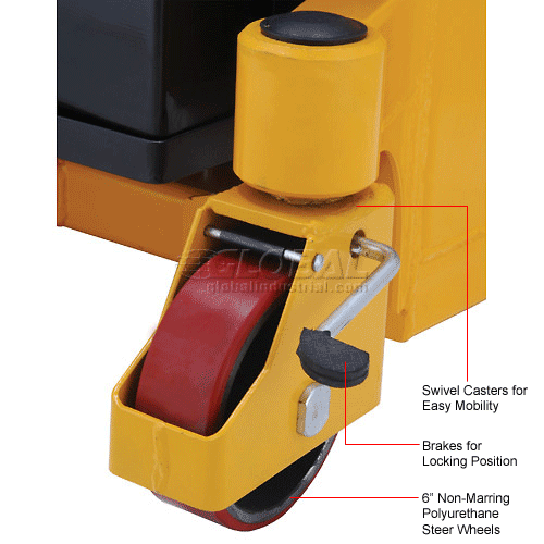 Battery Powered Portable Container, Pallet & Skid Tilter 2200 Lb ...
