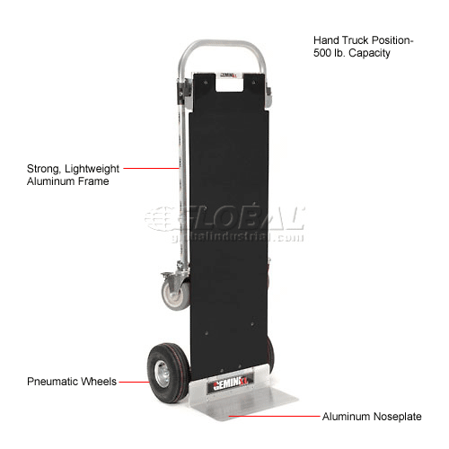Magliner® Gemini XL XLSP 2-in-1 Convertible Hand Truck with Deck ...