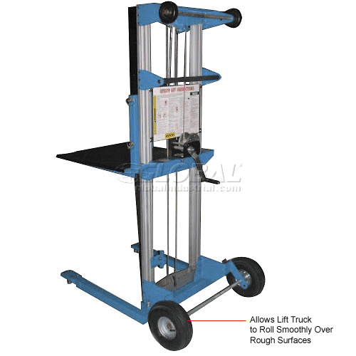 Pneumatic Wheel Kit A-LIFT-PN for Lightweight Hand Operated Lift Trucks ...