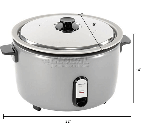 Panasonic ® SR-GA721, 40 Cup Commercial Rice Cooker | 242546 ...