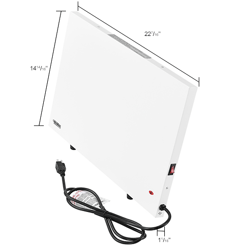 Global Industrial® Radiant Panel Heater, 170W, 120V | 246097 ...