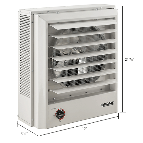Global Industrial® Unit Heater, Horizontal or Vertical Downflow, 10KW ...