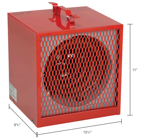 Berko Contractor Heater, 240V, 5600W | 246275 - GLOBALindustrial.ca