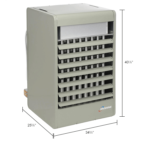 Modine High-Efficiency II™ Gas Fired Unit Heater 200000 BTU PDP Series ...