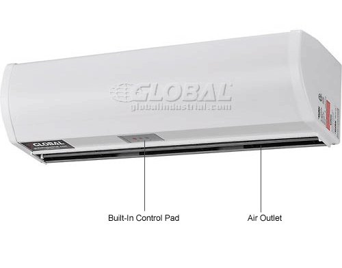 Global Industrial™ Air Curtain With Remote Control, 36"W | 246608 ...