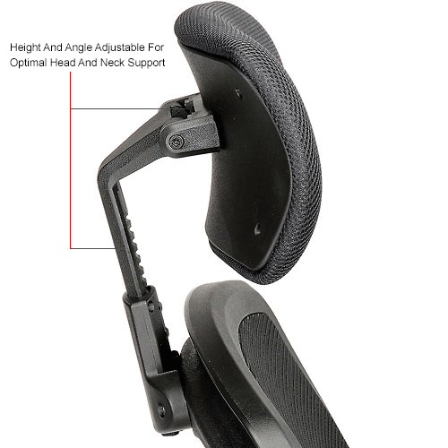 Interion® Fabric Headrest for Highback Office Chairs | 248625 ...