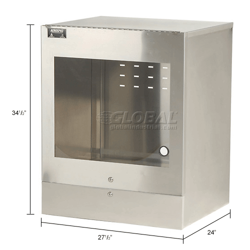 AERO Manufacturing Stainless Steel Countertop Computer Cabinet | 249067 ...