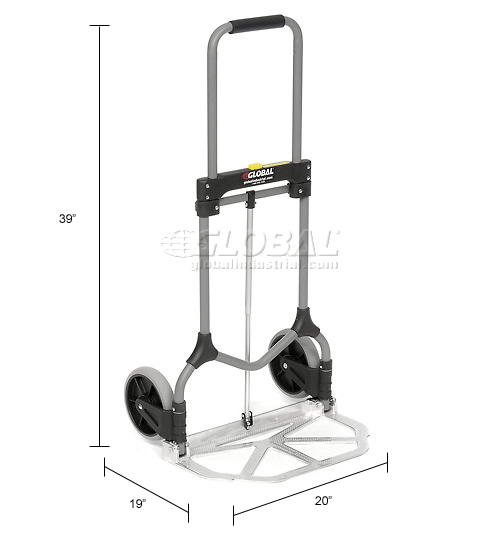 Global Industrial™ Folding Hand Cart 200 Lb. Capacity | 251848 ...