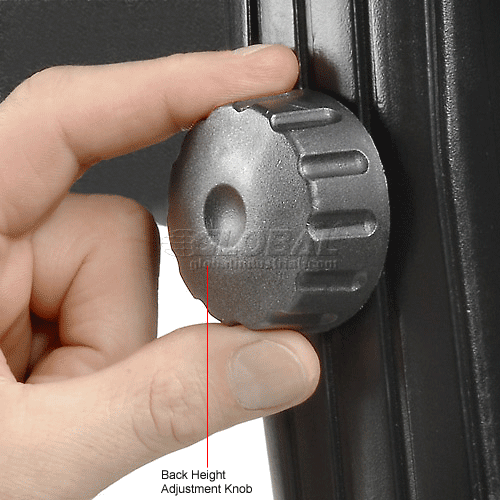 Interion® Task Chair With Mid Back, Polyurethane, Black | 252251 ...