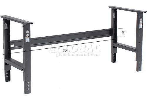 Global Industrial™ Workbench Steel Stringer For C Channel Adj Leg ...