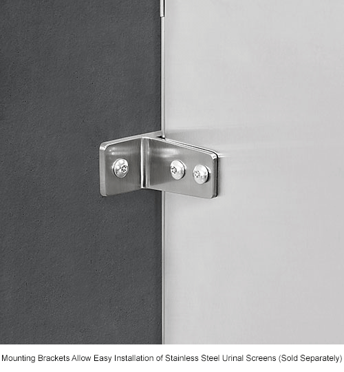 Global Industrial™ Urinal Screen Bracket Kit with Hardware | 261999 ...