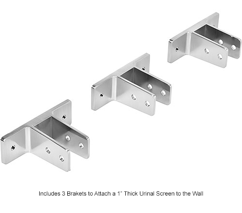 Global Industrial™ Urinal Screen Bracket Kit with Hardware | 261999 ...