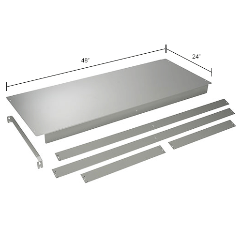 Global Industrial™ High Capacity Boltless Steel Shelf, 48"W x 24"D ...
