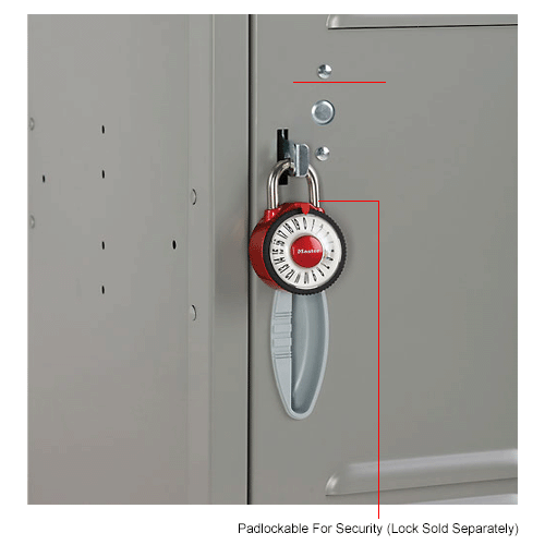 Global Industrial™ Capital® 3-Tier 3 Door Locker, 12"W x 15"D x 24"H ...
