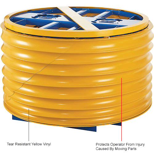 Global Industrial™ Spring-Actuated Pallet Carousel Skid Positioner with ...