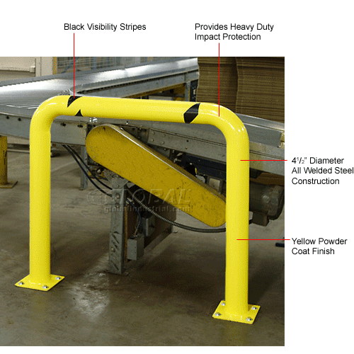 Global Industrial™ Machinery Guard Round 36"H x 48"L | 337324R ...