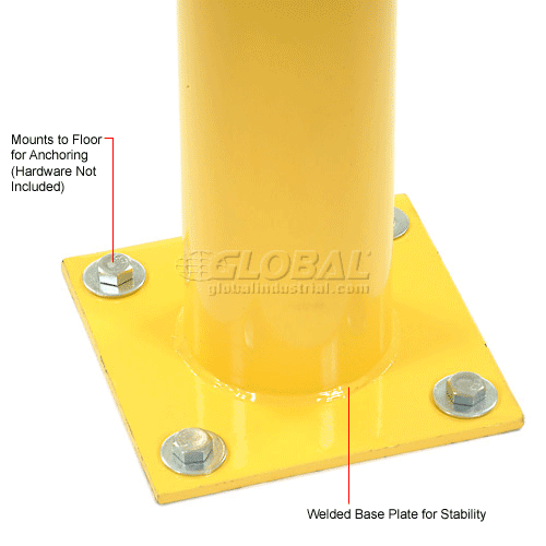 Global Industrial™ Machinery Guard Round 36"H x 48"L | 337324R ...
