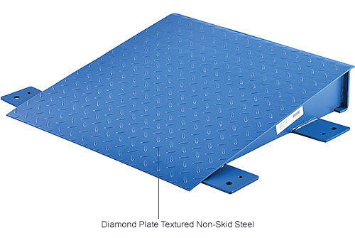 Global Industrial™ Ramp For 2'x2' NTEP Pallet Scale, 24"Lx24"Wx5"H ...