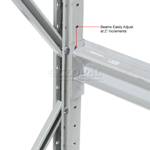 Global Industrial™ Additional Shelf, Extra Heavy Duty Rack, Wood Deck ...