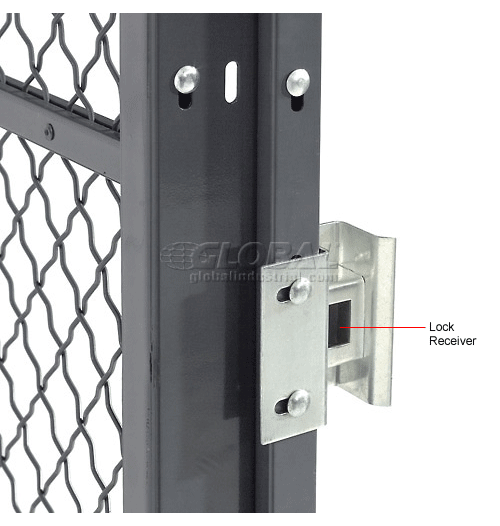 Global Industrial™ Wire Mesh Sliding Gate - 8x3 | 603336 ...