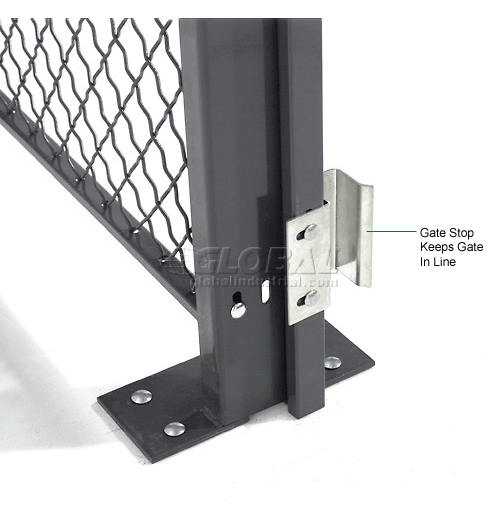 Global Industrial™ Wire Mesh Sliding Gate - 8x4 | 603337 ...