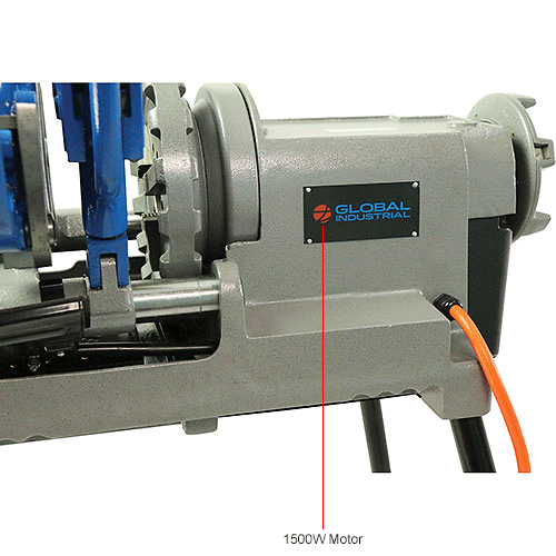 Global Industrial™ Electric Pipe Threading Machine w/ Automatic Die ...