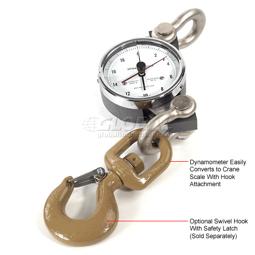 Dillon AP Mechanical Dynamometer, 5" Dial, 10,000 lb x 100 lb | 613303 ...