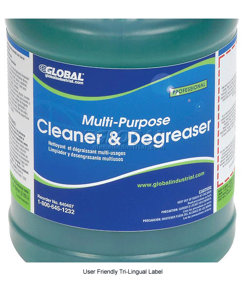 Global Industrial™ Multi-Purpose Cleaner & Degreaser, 1 Gallon Bottle ...