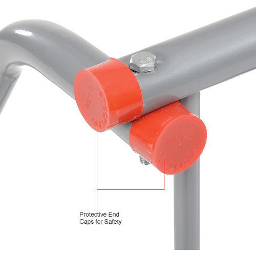 Global Industrial™ Double-Sided Grid Bike Rack, 18-Bike Capacity ...