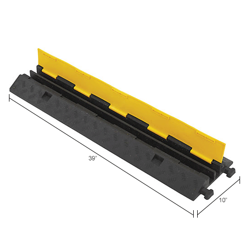 Global Industrial™ 2-Channel Industrial Cable Protector, 16,000 lbs ... Global Industrial™ 2-Channel Industrial Cable Protector, 16,000 lbs ...
