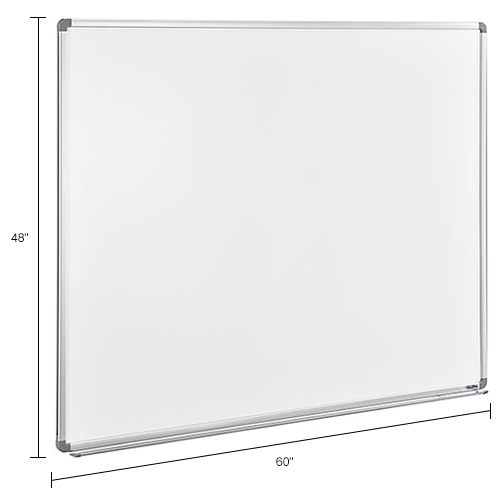 Global Industrial™ Magnetic Whiteboard - 60 x 48 - Steel Surface ...