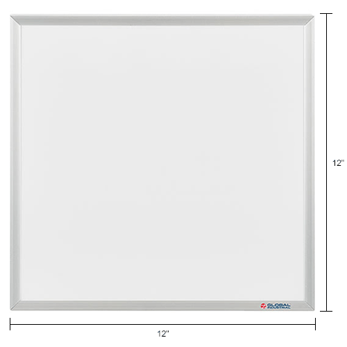 Global Industrial™ Steel Cubicle Whiteboard, 12"W x 12"H | 695817 ...