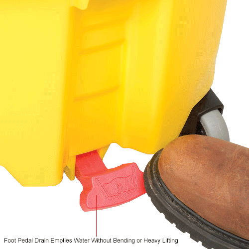 Rubbermaid WaveBrake® 2.0 Mop Bucket & Wringer Combo w/Side Pressure ...