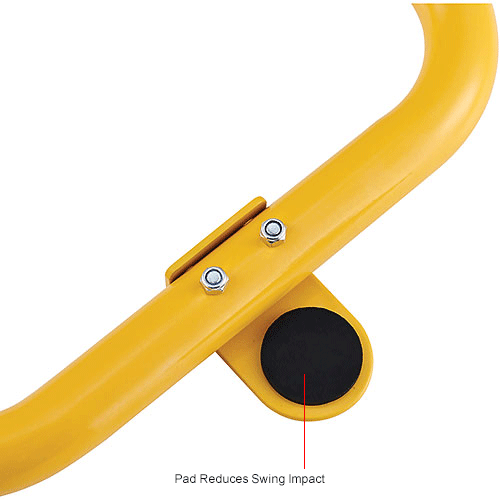 Global Industrial™ Adjustable Safety Swing Gate, 16"-26"W Opening ...