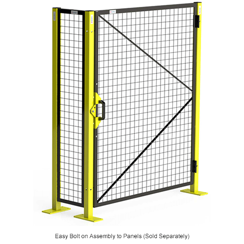 Global Industrial™ Machine Wire Guard Door, 4'W, Black | 800491BK ...