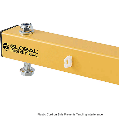 Global Industrial™ Dock Light Arm w/ Mounting Kit, 90"L | 812438 ...