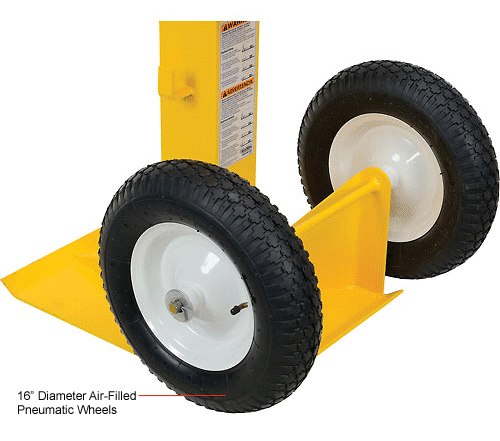 Global Industrial™ Hand Crank Trailer Jack Stand 100,000 Lb. Static Cap ...