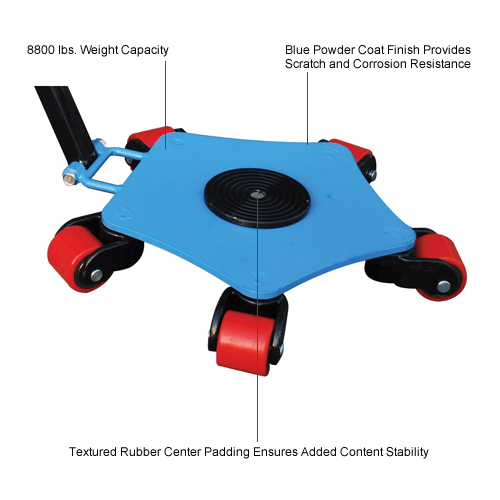 Rotating Multidirectional Machine Dolly 8800 Lb. Cap. | 988487 ...