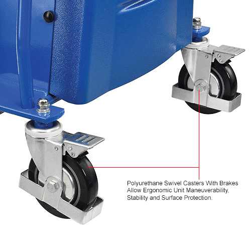 Global Industrial™ Battery Powered Office Work Positioner Lift Truck ...