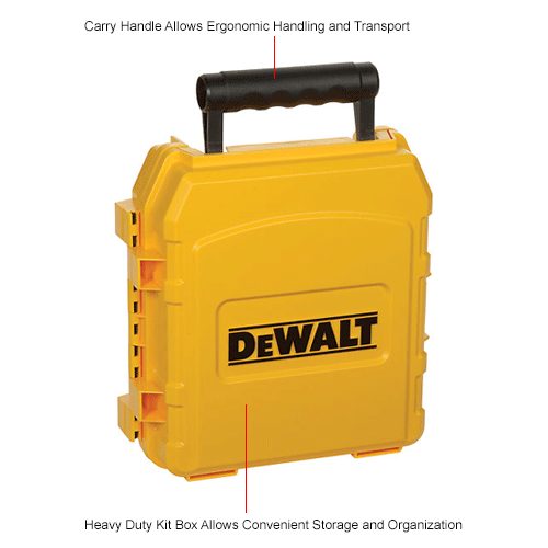 DeWALT® Pro Drilling/Driving Set DWAMF1280, 80 Pieces | B1035745 ...
