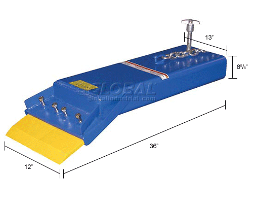 Forklift Truck Floor Scraper SCRAPE-1 | B183873 - GLOBALindustrial.ca
