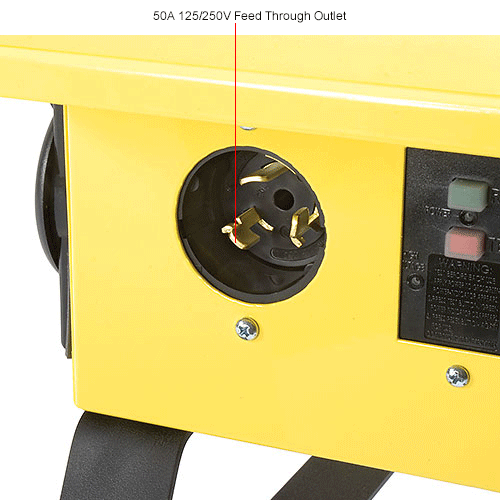 CE 6506UGSX, 50A Temporary Power Box, U-Ground | B2043982 ...