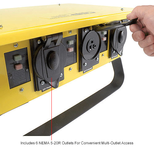 CE 6506UGSX, 50A Temporary Power Box, U-Ground | B2043982 ...